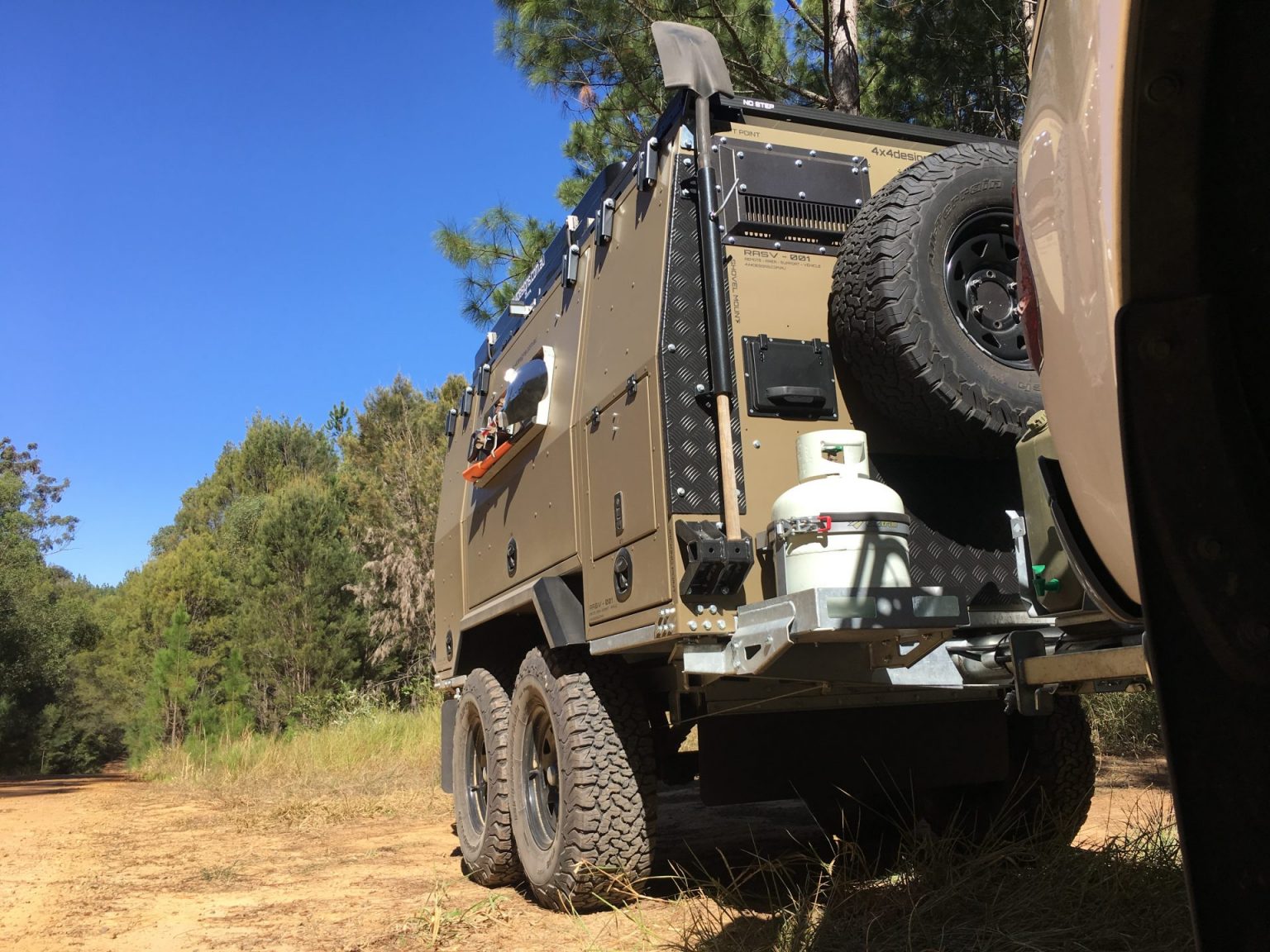 R.A.S.V. Remote Area Support Vehicle - Land Force Defence & Mobility