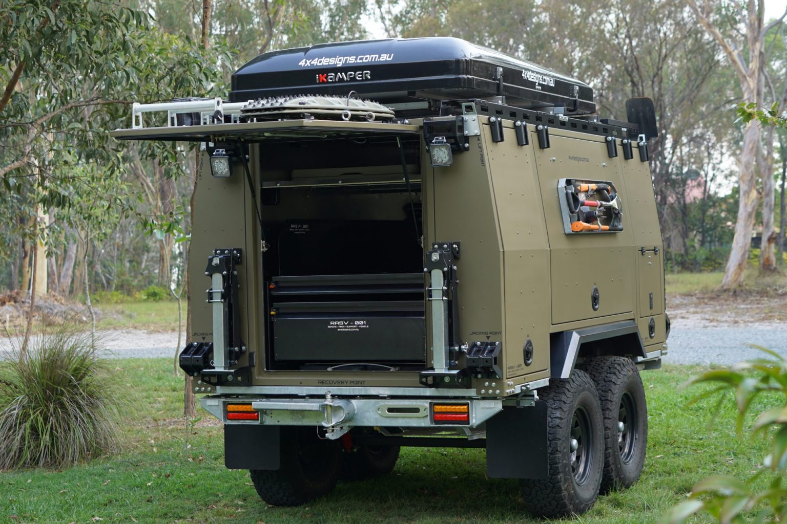 R.A.S.V. Remote Area Support Vehicle - Land Force Defence & Mobility