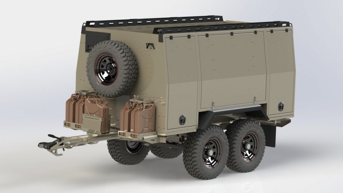 R.A.S.V. Remote Area Support Vehicle - Land Force Defence & Mobility
