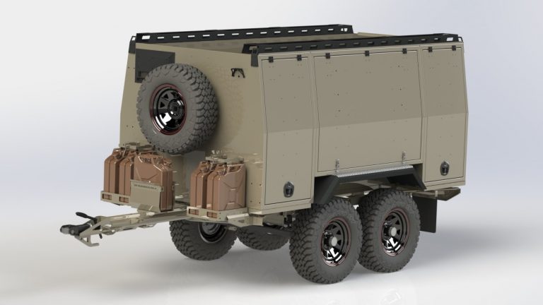 R.A.S.V. Remote Area Support Vehicle - Land Force Defence & Mobility