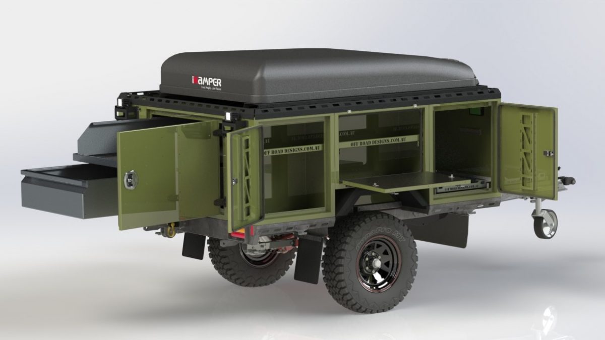 Commercial - CS - 4.0. Off Road Camper Trailer
