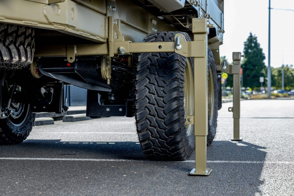 MH 4.7 Stabilizer Legs - Land Force Defence & Mobility