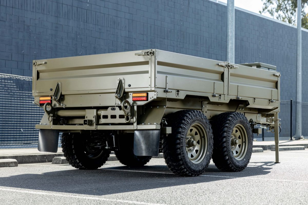 M-H 4.7 Military Equipment Transport Trailer - Land Force Defence ...