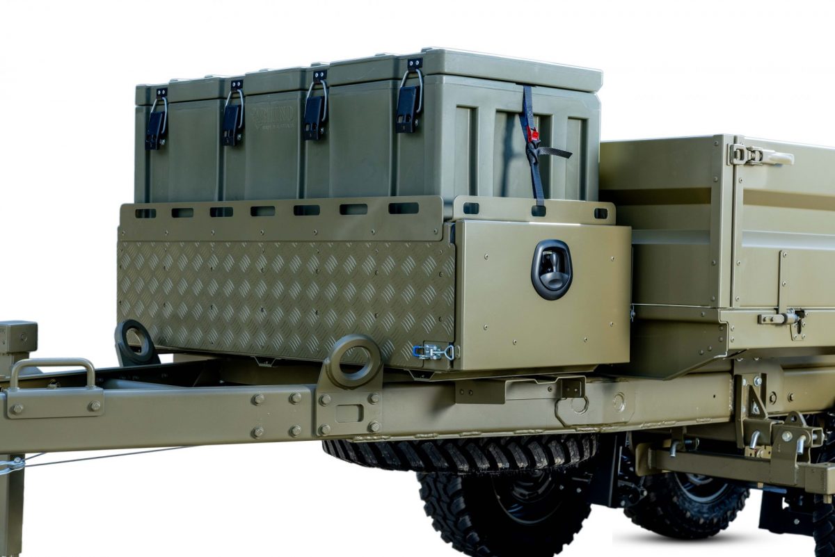 M-H 4.7 Military Equipment Transport Trailer - Land Force Defence ...