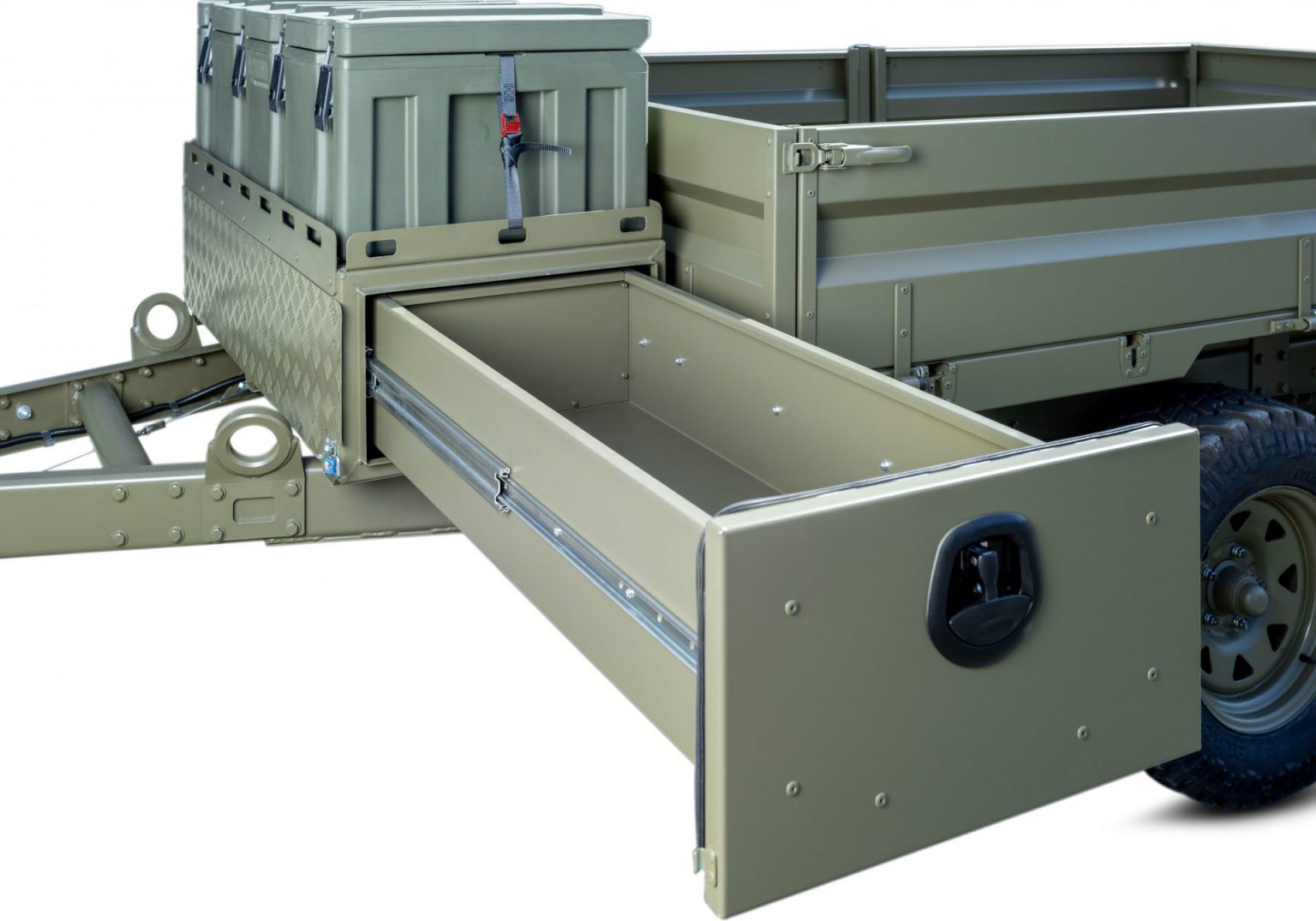 M-H 4.7 Military Equipment Transport Trailer - Land Force Defence ...